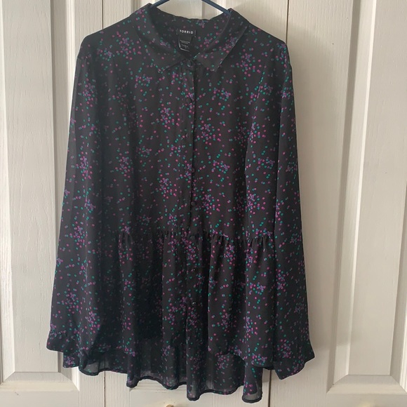 torrid | Tops | Torrid Sheer Top 2x | Poshmark